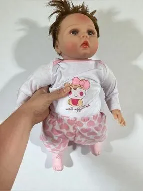 Toys | Vintage Soft Body Baby Doll Pink Outfit Sleepy Eyes Style | Poshmark